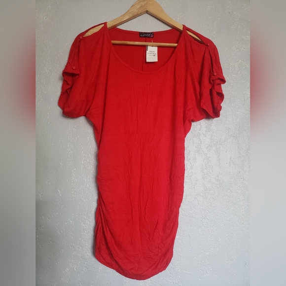 Lipstick Boutique | Tops | Nwt Lipstick Womens Open Shoulder With ...